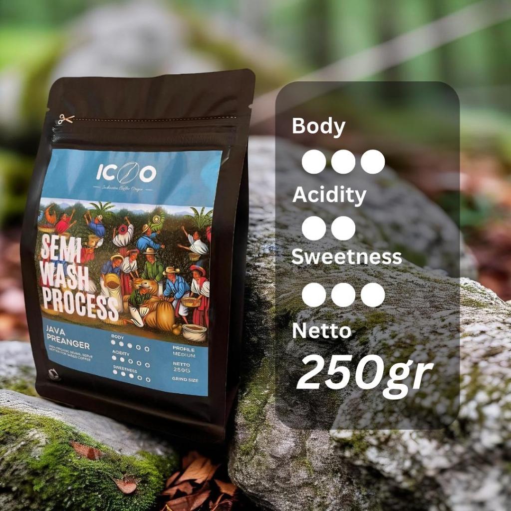 Jual ICOO Coffee Single Origin Semi Wash Process Java Preanger Kopi Asli Jawa Barat V60 Vietnam ...