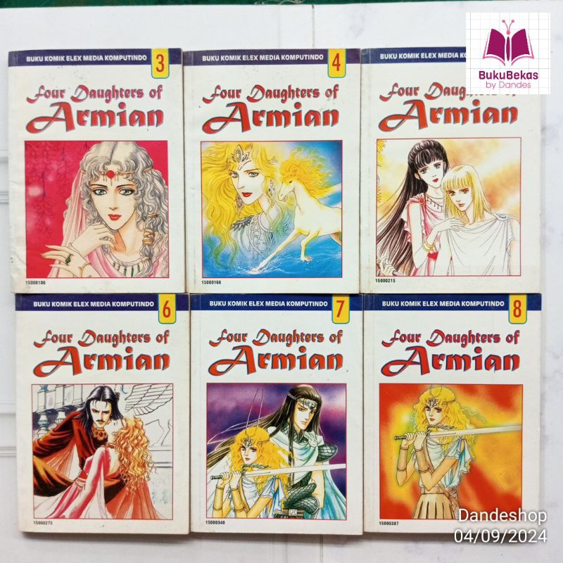 Jual Four Daughters Of Armian - Manga by Il Sook Shin - Komik Bekas ...