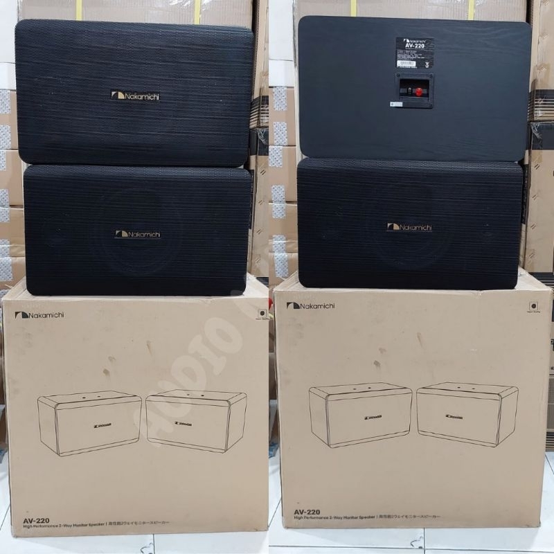 Jual NAKAMICHI AV 220/SPEAKER KARAOKE 10 INCH PASIF NAKAMICHI AV 220 ...