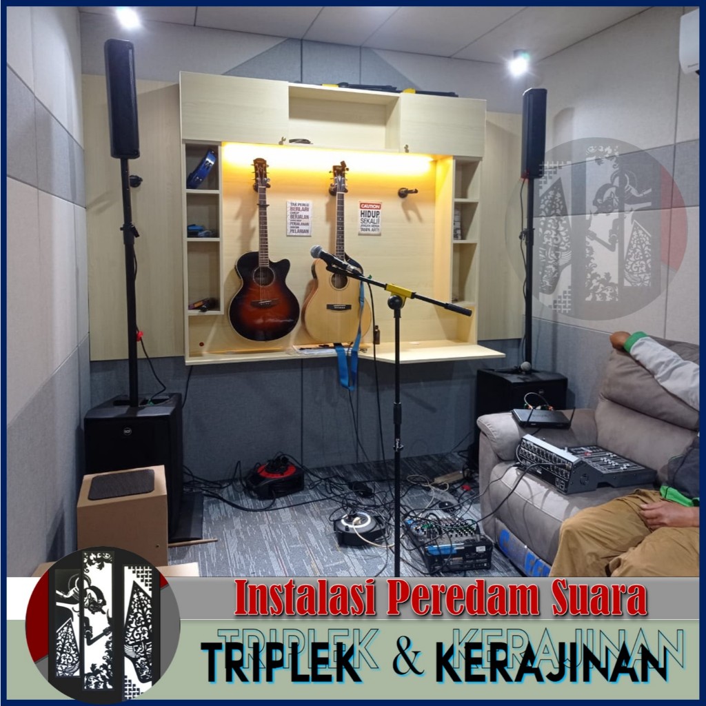 Jual Instalasi Peredam Suara | Pembuatan Studio Musik "Kedap Suara ...