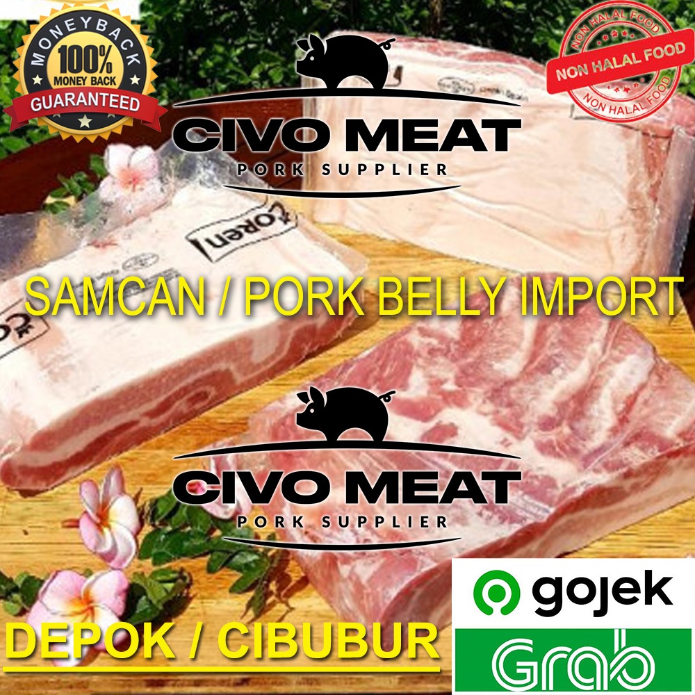Jual Pork Belly Samcan Daging Babi Import 500gr | Shopee Indonesia