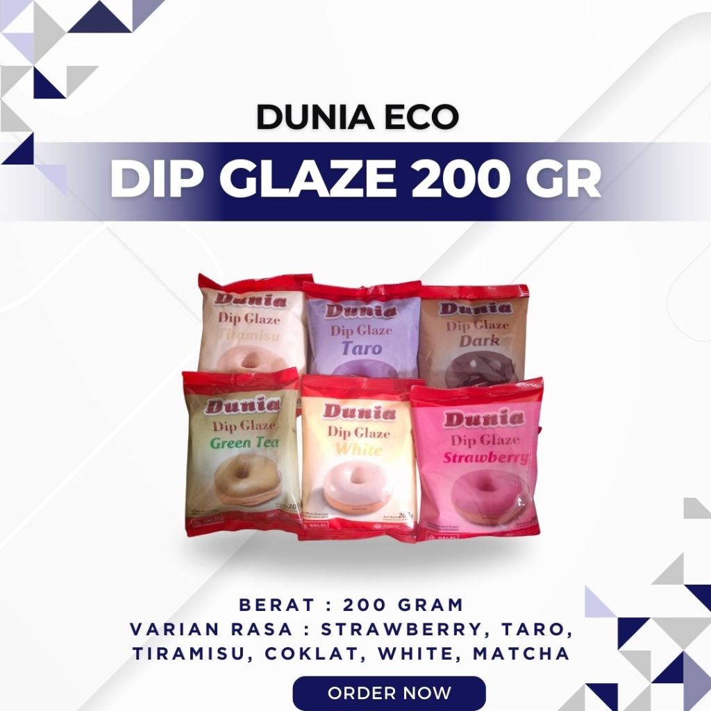 Jual DUNIA DIP GLAZE ECO 200 GRAM | Shopee Indonesia