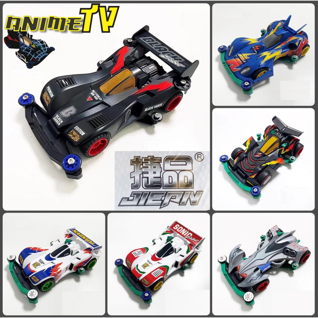 Jual Rep Tamiya Mini 4WD Merk JIEPIN Lets and Go Series Super 1 Chassis | Shopee Indonesia