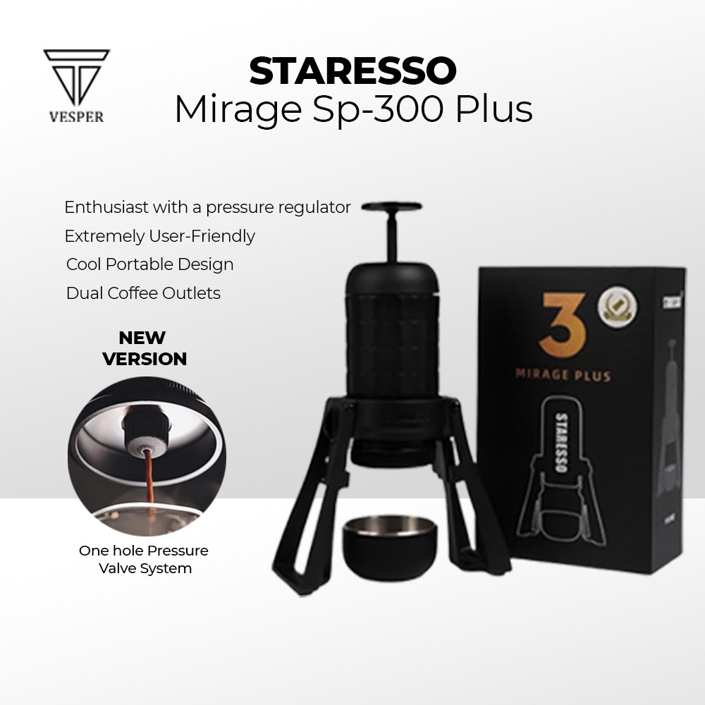 Jual staresso mirage SP300 / manual espresso coffee machine portable SP ...