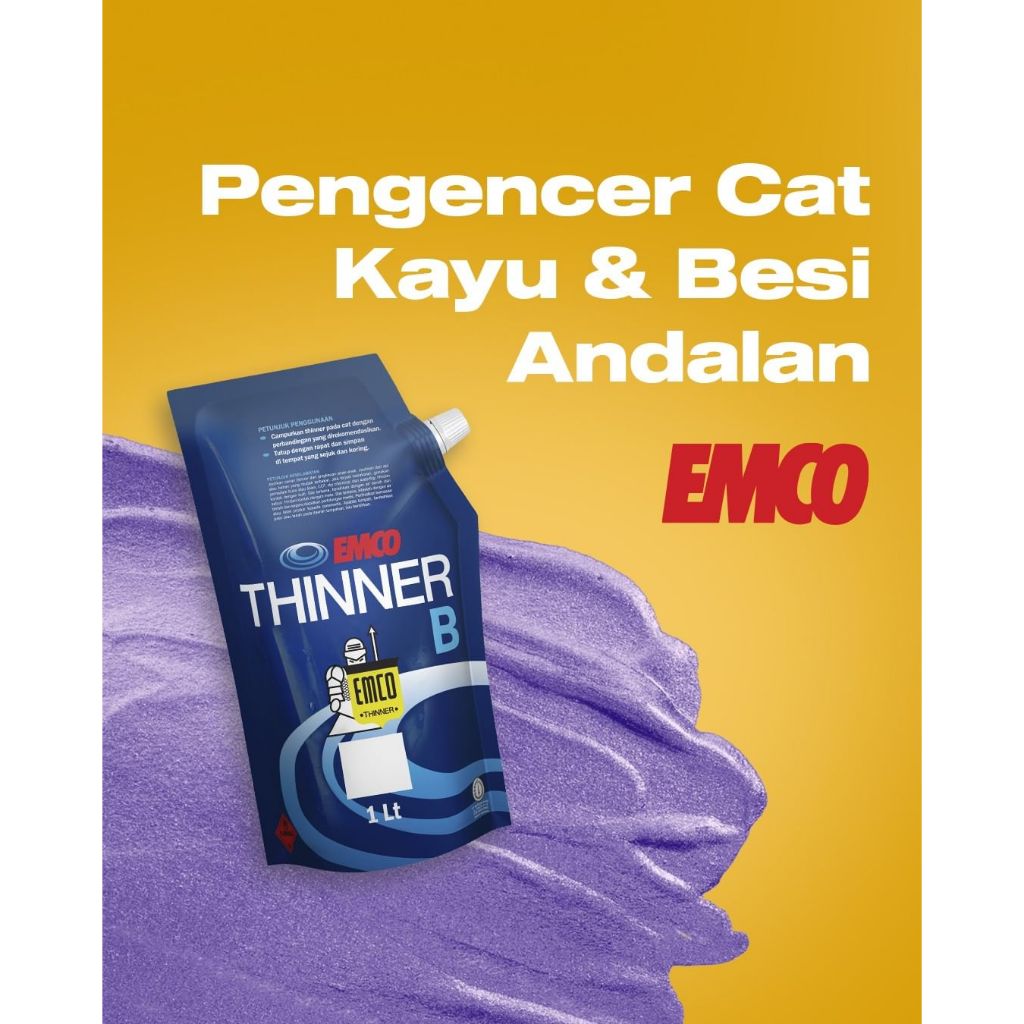 Jual Emco Lux Cat Kayu & Besi 1kg - Warna Standar Hitam Putih Merah ...