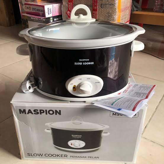 Jual Maspion MSC-1850 Slow Cooker 5 Liter / Pemasak Pelan MSC1850 ...