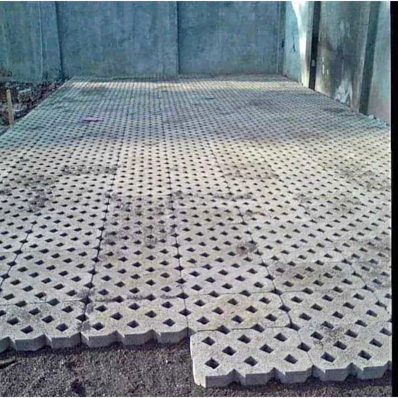 Jual Grass block/ conblock/ paving block rumput press mesin | Shopee ...