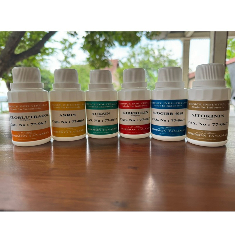 Jual Auksin 100ml Giberelin 100ml Sitokinin Anrin Paclobutrasol Progibb ...