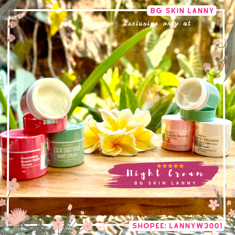 Jual BG SKIN Night Cream ALL VARIANT (10g) | Shopee Indonesia