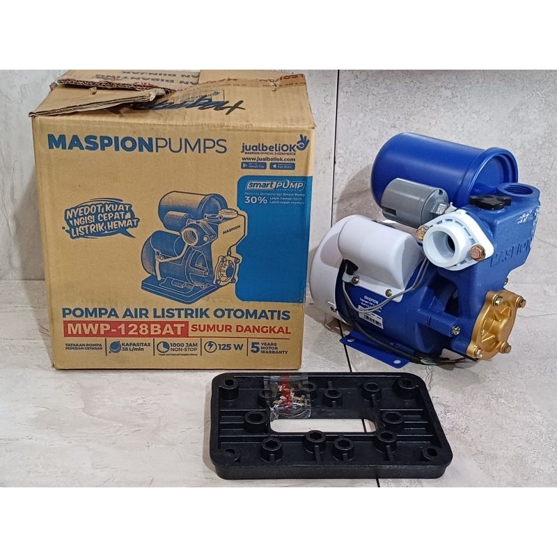 Jual Pompa Air Otomatis Maspion MWP-128BAT Garansi 5 Tahun Mesin Setara ...