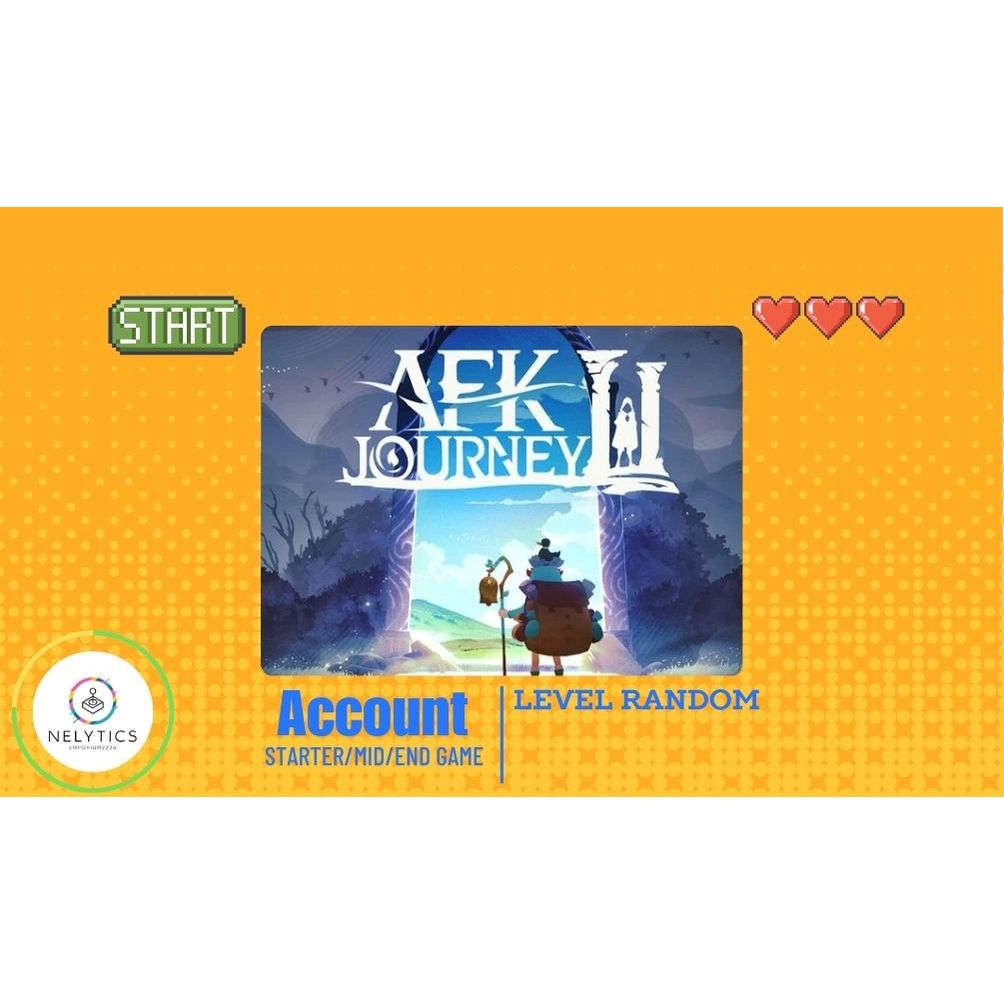 Jual Afk Journey (STARTER) (TAKE EMAIL AND PASSWORD) | Shopee Indonesia
