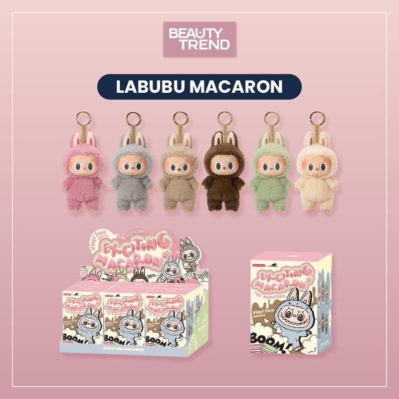 Jual [READY ORI POPMART] Labubu Macaron Labubu Pop Mart Labubu Keychain ...