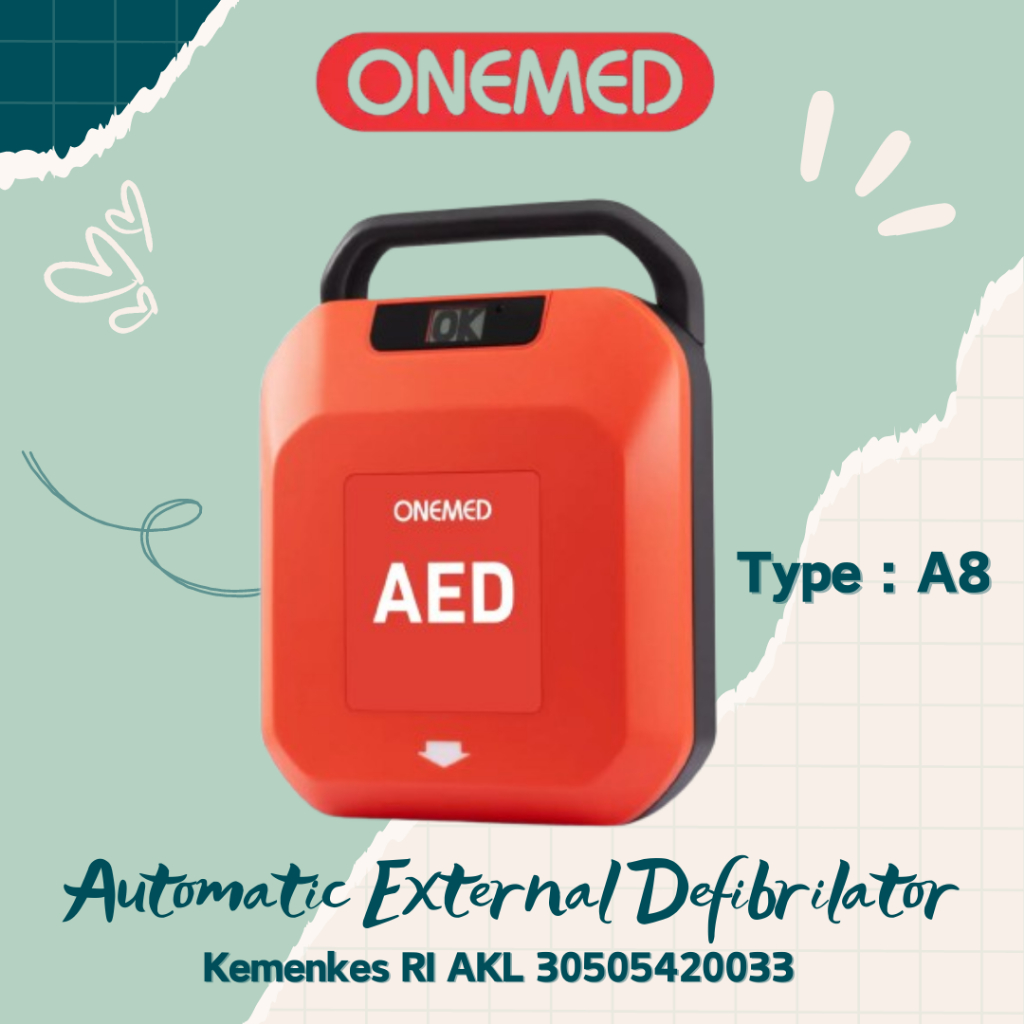 Jual ONEMED Oneheart AED A8 With Screen - HeartSave Y8 - Automated ...