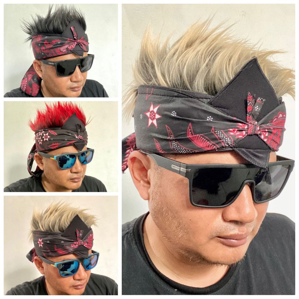 Jual Blangkon Rambut Palsu | Blangkon Sunda | Balngkon Jawa | Blangkon ...