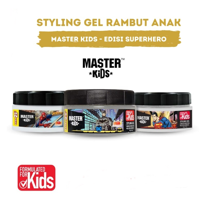 Jual Master Kids Styling Gel 75G | Shopee Indonesia