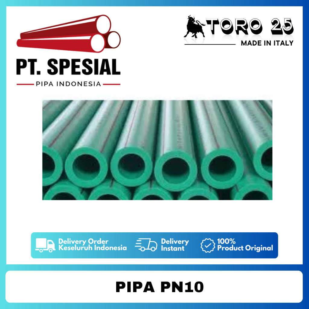 Jual Pipa PPR PN10 Air Dingin Toro DN25 / Pipa PPR Toro - 05 | Shopee Indonesia