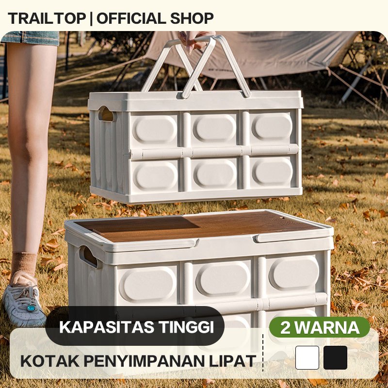 Jual [READY] TrailTop Storage Box Lipat Portable 56L Kotak Penyimpanan ...