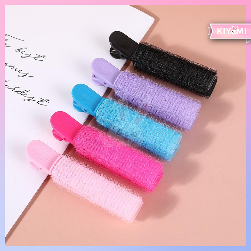 Jual KIYOMI Jepitan Roll Rambut Gelombang Poni Kembang Blow Gaya ...