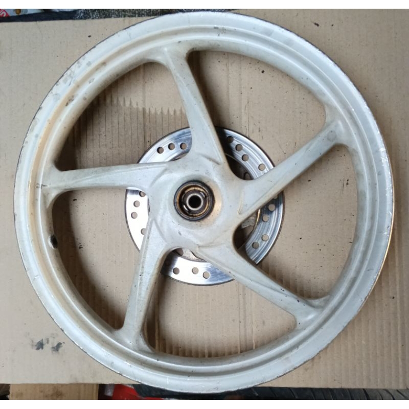 Jual velg (scoopy beat vario) 1set putih original Honda | Shopee Indonesia