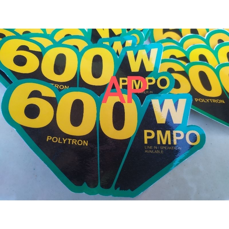 Jual Stiker subwoofer polytron psw 500 600w | Shopee Indonesia