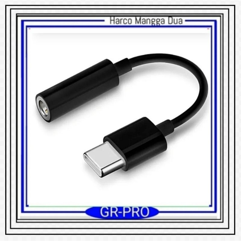 Jual kabel tipe c to Jack audio aux type c konektor converter | Shopee ...