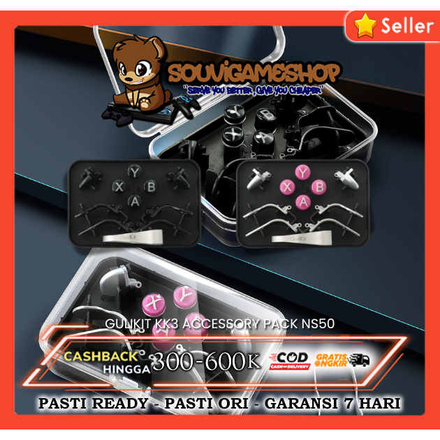 Jual GuliKit KK3 Accessory Pack for GuliKit Controller KK3 Max / KK3 ...