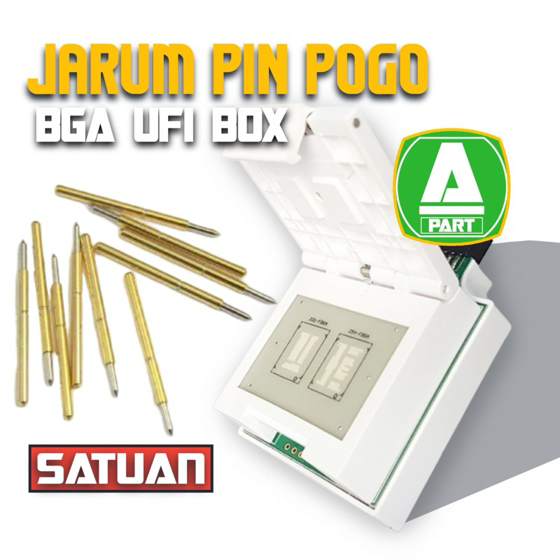 Jual PIN POGO JARUM BGA UFI BOX HARGA SATUAN | Shopee Indonesia