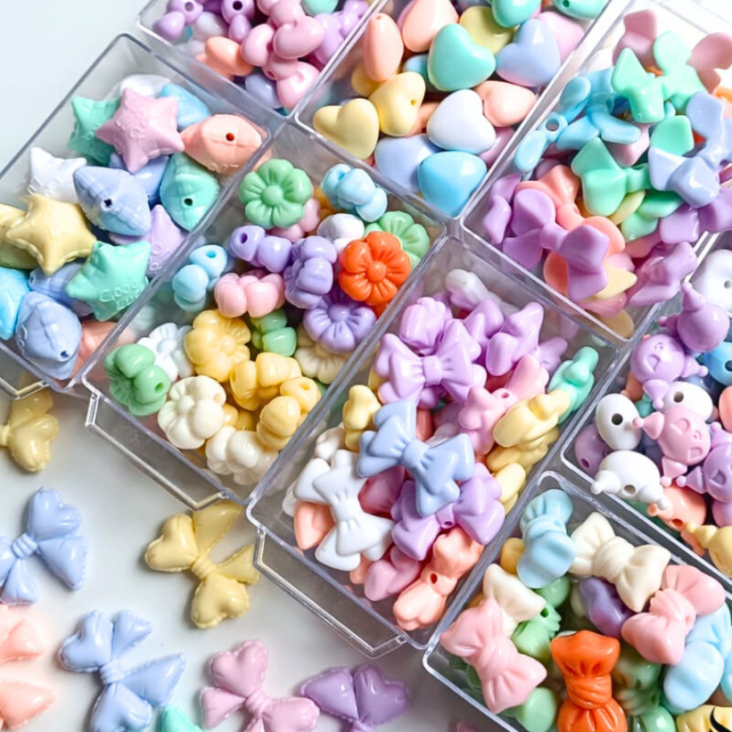Jual Manik Mote Susu Macaron Pita Bunga Bunny Kuromi | Shopee Indonesia
