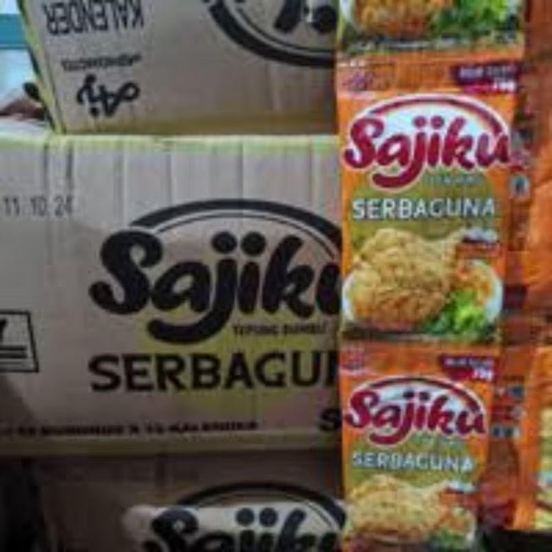 Jual Sajiku tepung bumbu serbaguna 75g 1 dus isi 12 renceng x 10 biji ...