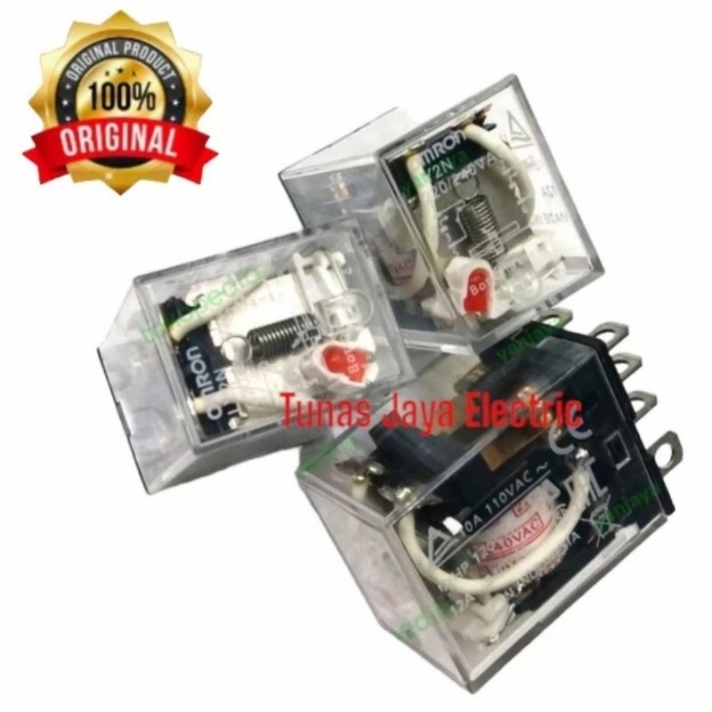 Jual ORIGINAL OMRON Relay LY2N 12V / 24V / 110V / 220V | Shopee Indonesia