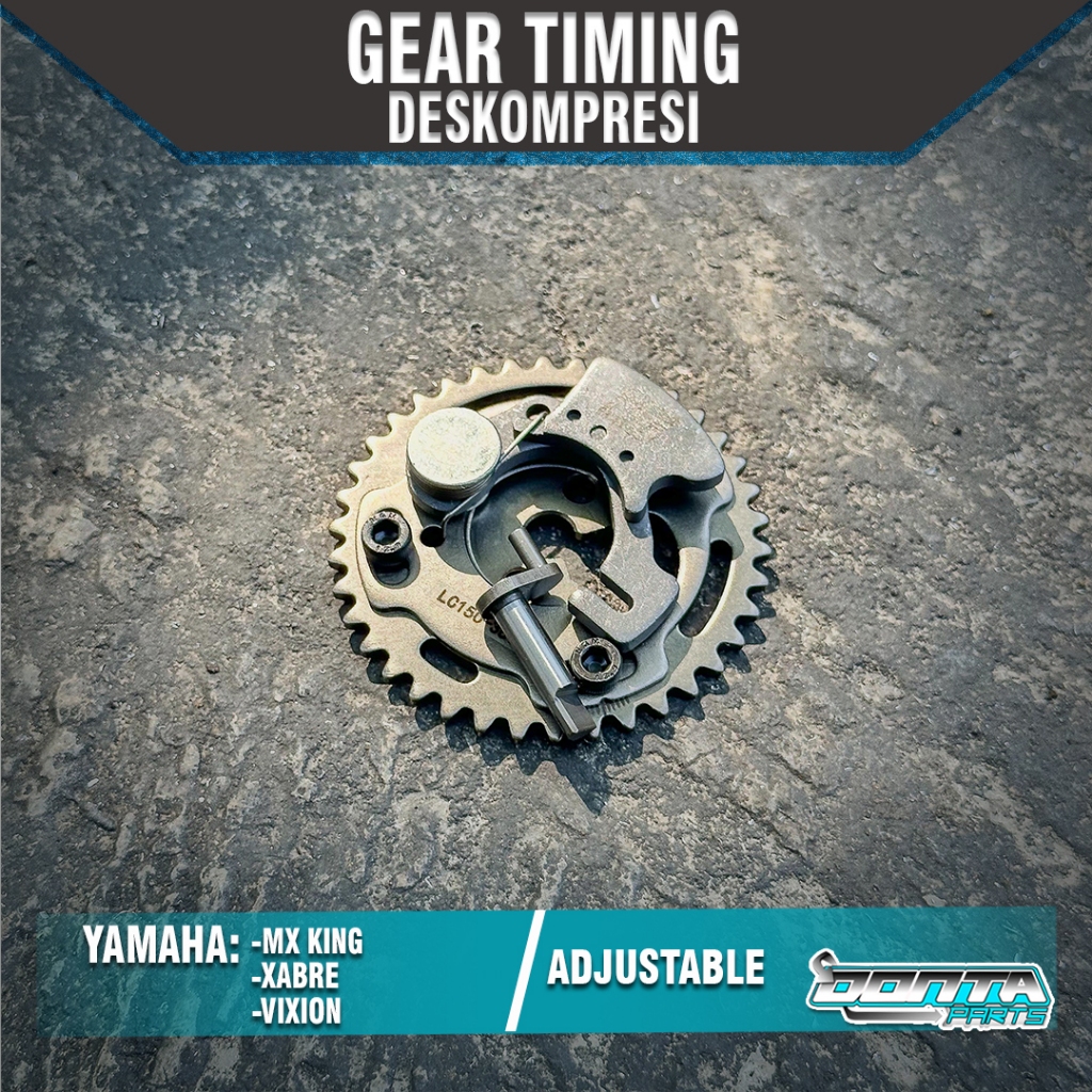 Jual Gear timing gear sentrik deskompresi noken as adjusteble yamaha ...