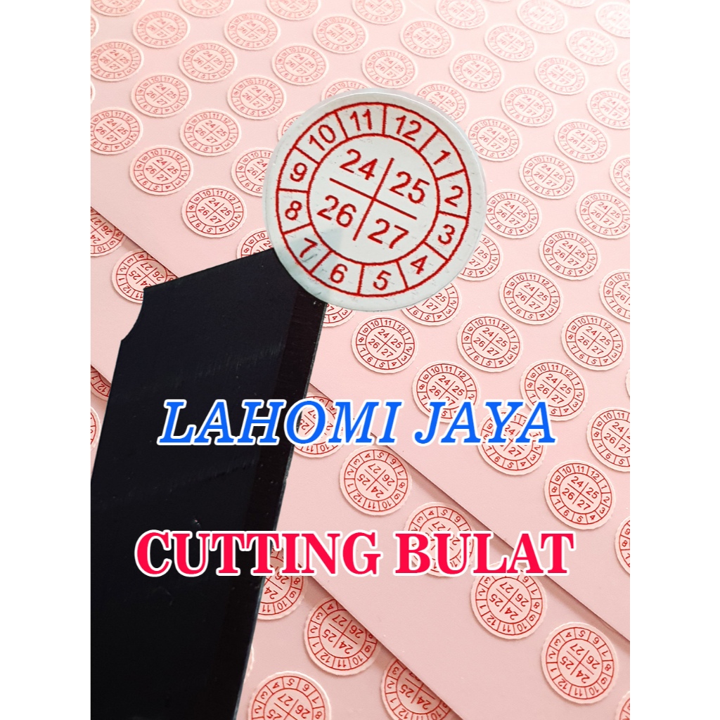 Jual SEGEL BULAT BAUT HP, STIKER PECAH TELOR Stiker Security Cuttingan ...