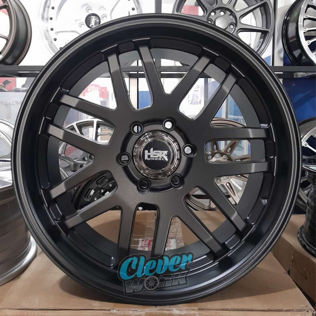 Jual Velg Mobil HSR GILI HSR R20X9 H6X139,7 ET18 SANDY BLACK Cocok Mobil Pajero,Fortuner,Triton ...