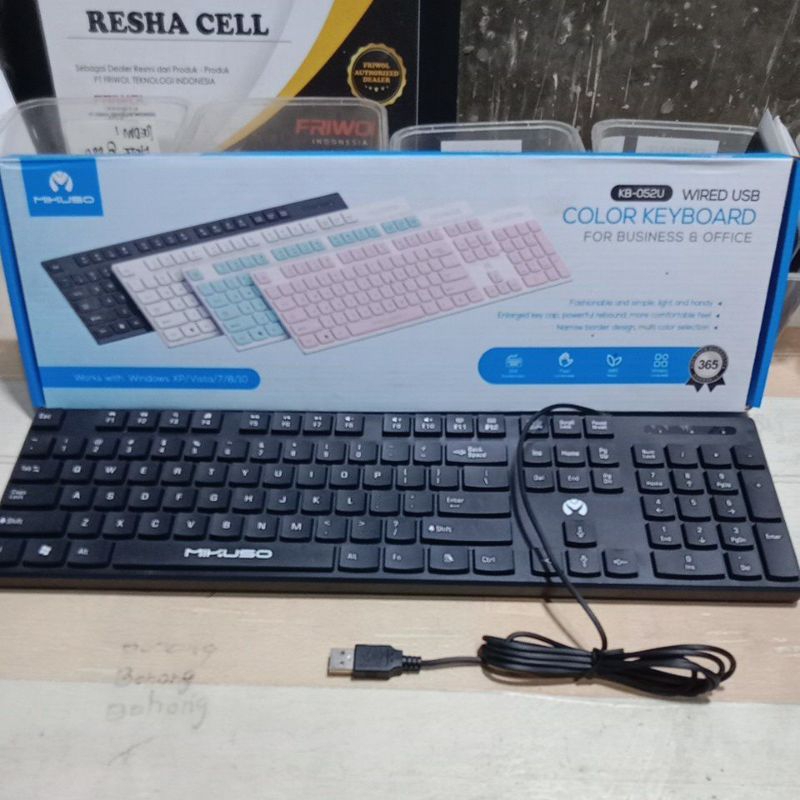 Jual MIKUSO KB-052U Wired USB Keyboard | Shopee Indonesia