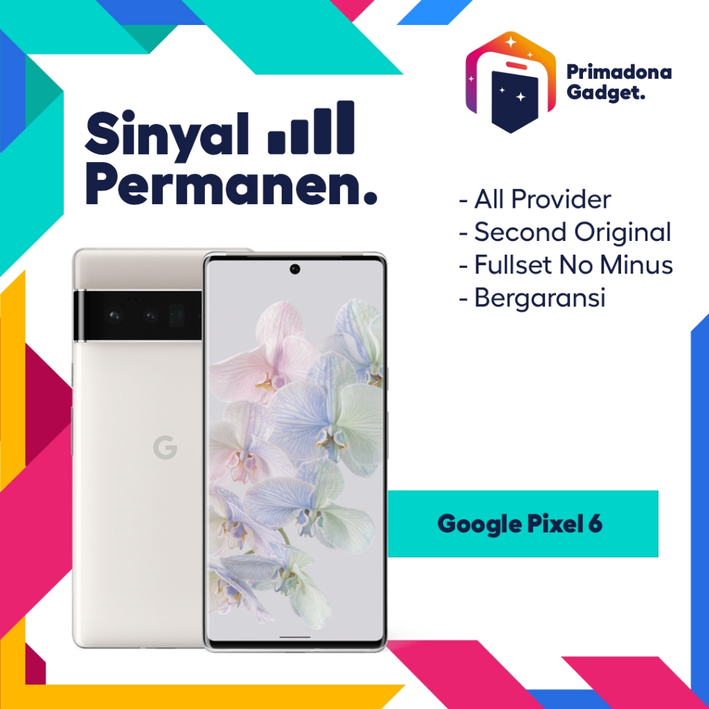 Jual Google Pixel 6 8/128GB IMEI TERDAFTAR SINYAL PERMANEN SECOND ...