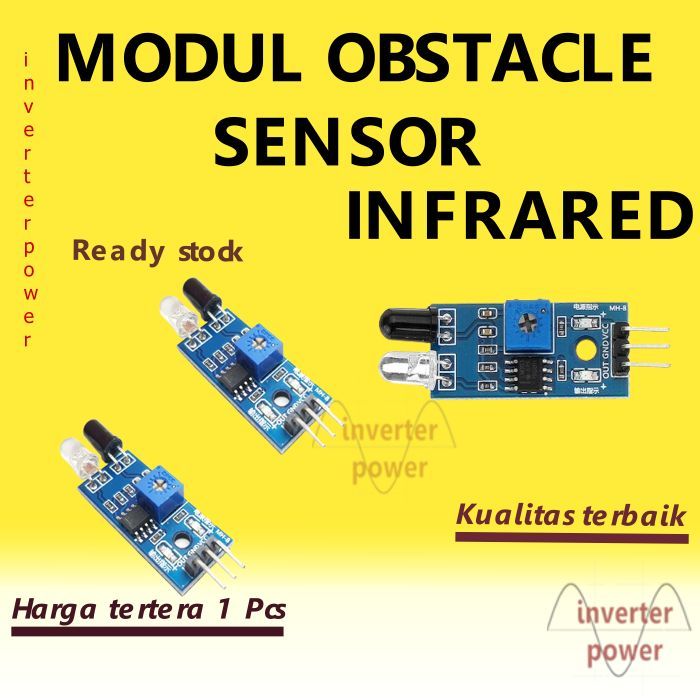 Jual IR Infrared Obstacle Avoidance Sensor Module line Follower Arduino ...