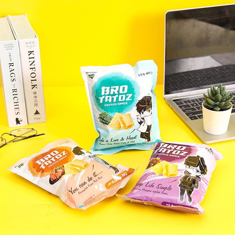 Jual Brotatoz Potato snack Rumput Lau/Korean BBQ/Rendang sapi Rasa Food ...