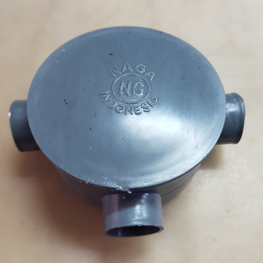Jual NAGA T-DOS 5/8 BULAT ABU-ABU / TEEDOS 17MM LUBANG 3 / TDOS 17 MM ...