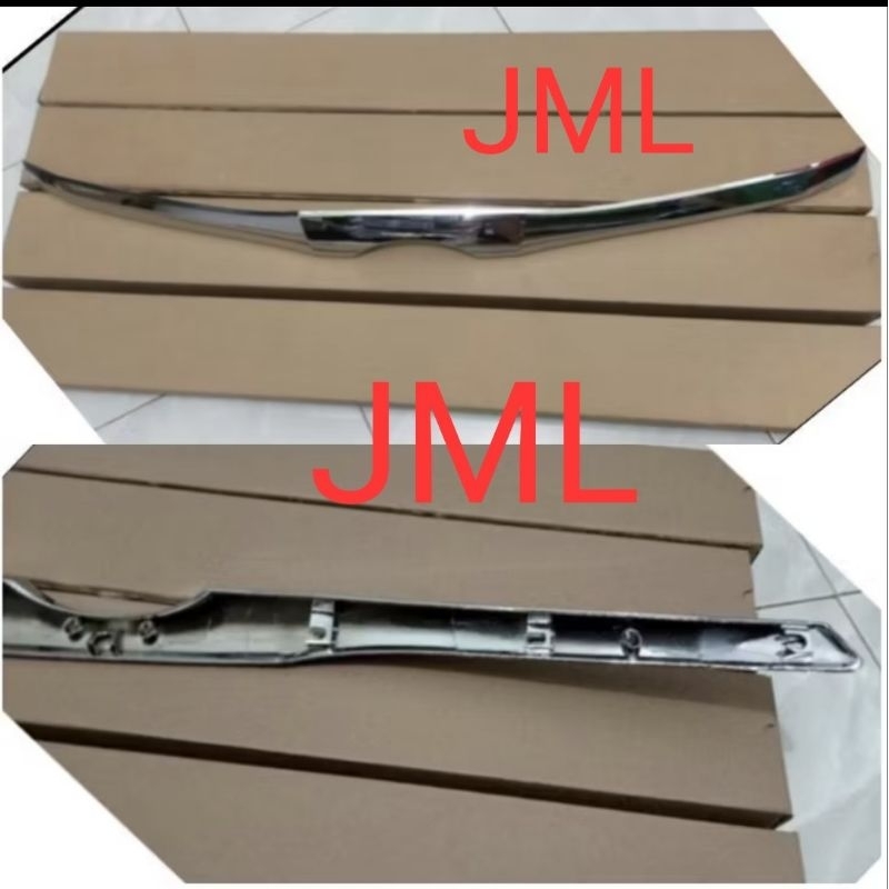 Jual Hood moulding/list kap mesin Grand new Innova 2012 - 2015 ...