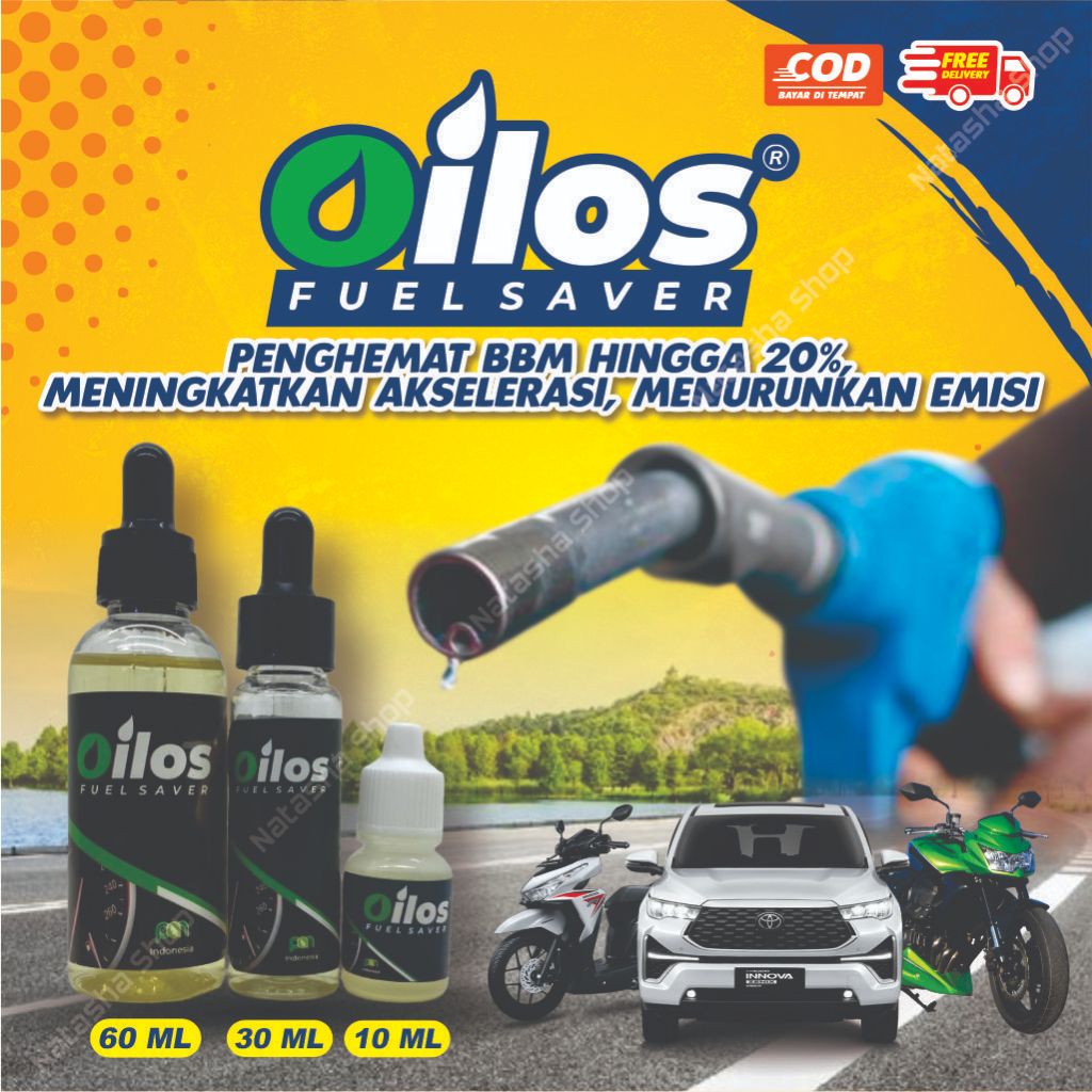 Jual Penghemat BBM Motor Mobil Bensin Solar OILOS 30ML 60 ML | Pembersih Kerak Piston dan Busi ...