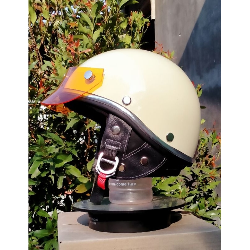 Jual HELM SLIM COOPER JAPAN JX700 GRATIS PED (BISA COD) | Shopee Indonesia