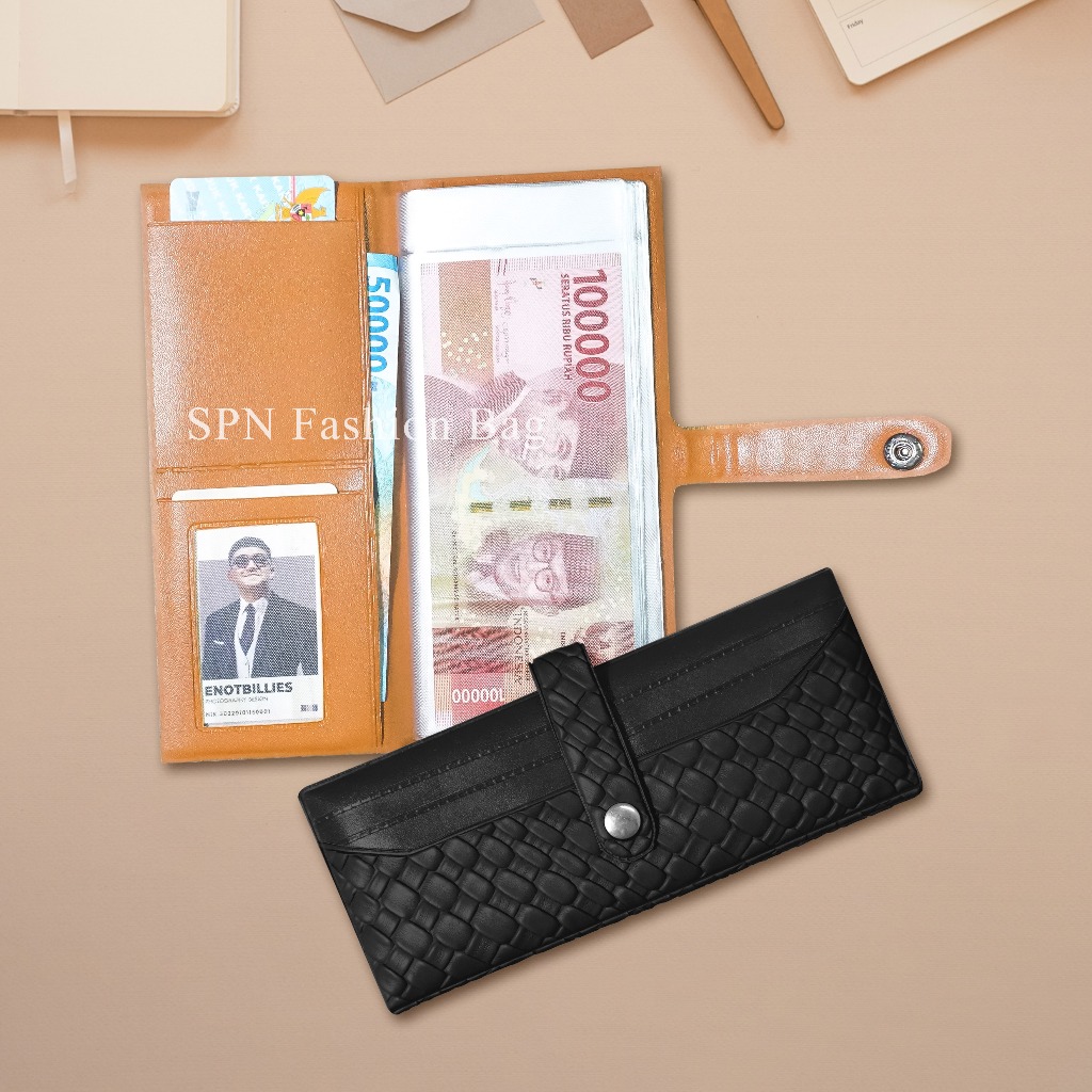 Jual SPN 098 DOMPET KEUANGAN PANJANG / DOMPET BUDGETING WANITA / DOMPET ...