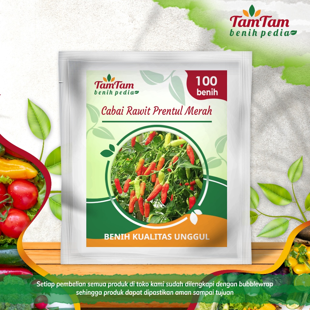 Jual Benih Cabai Rawit Prentul Merah (100biji) | Shopee Indonesia