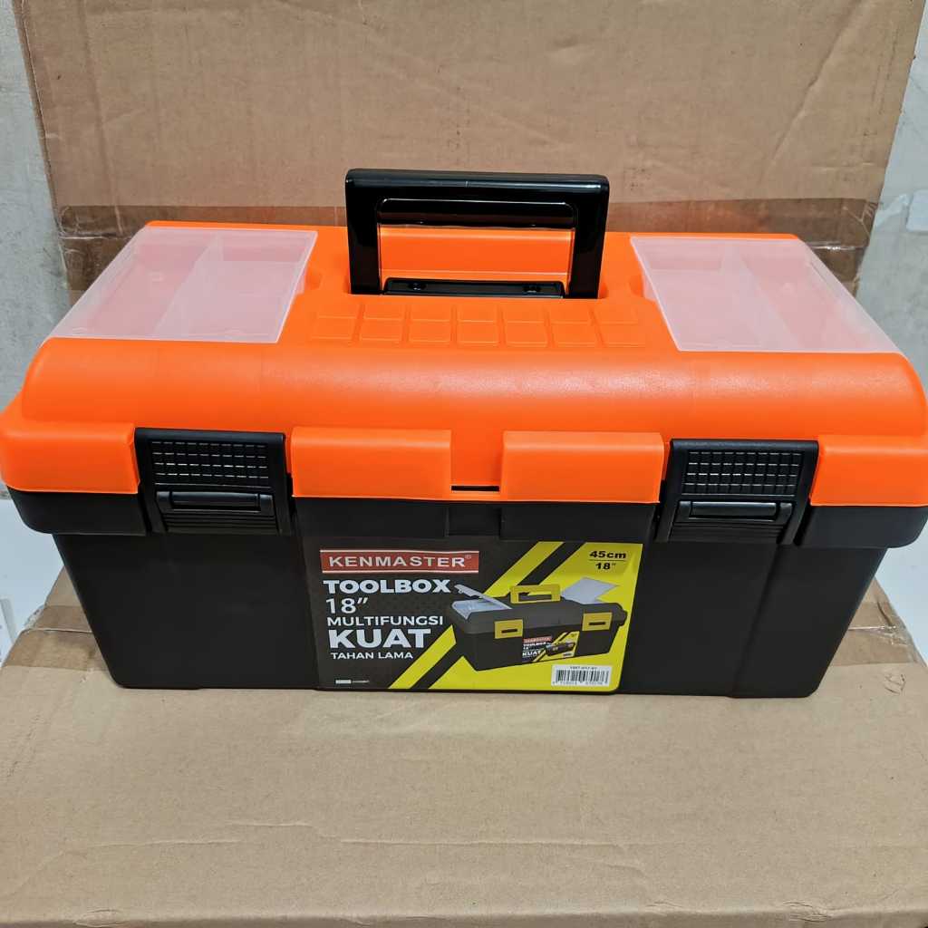 Jual Tool Box Jumbo18 Inch KENMASTER READY COD / Toolbox Besar / Tempat ...