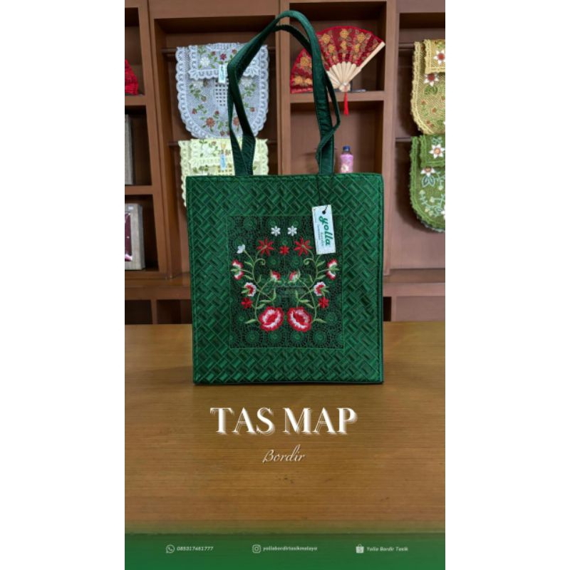 Jual Tas Bordir Map Kecil | Shopee Indonesia