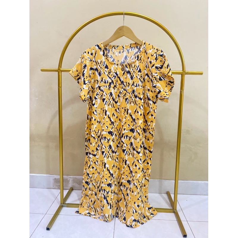 Jual Daster Sambung Busui Kuning Corak | Shopee Indonesia