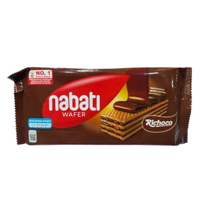 Jual Nabati Wafer 122 gram cokelat Richeese keju korean goguma | Shopee ...