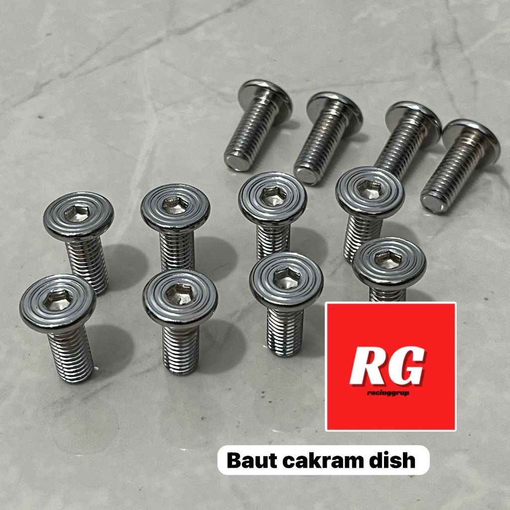 Jual master619 BAUT DISC PIRINGAN CAKRAM 4 PCS PROBOLT STAINLESS UNIVERSAL | Shopee Indonesia