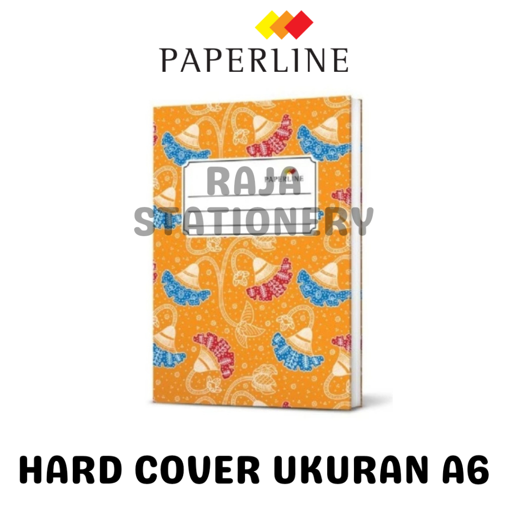 Jual Paperline Buku Tulis HARD COVER A6 50 100 200 Lembar Garis Kantor ...
