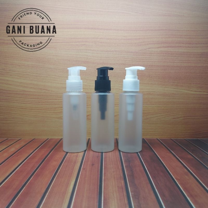 Jual BOTOL PUMP 100ML RF FROSTED TUTUP PUMP LOTION VARIAN WARNA / BOTOL PUMP LOTION 100ML ...